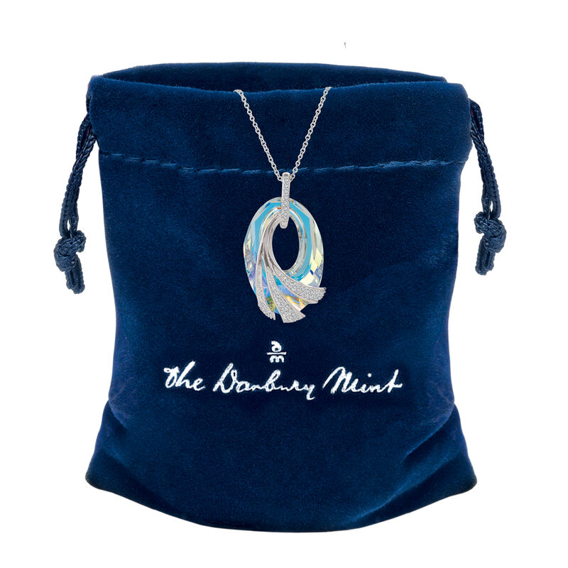The Shimmering Sea Crystal Pendant