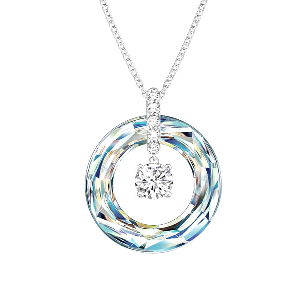 The Shimmering Sea Crystal Pendant
